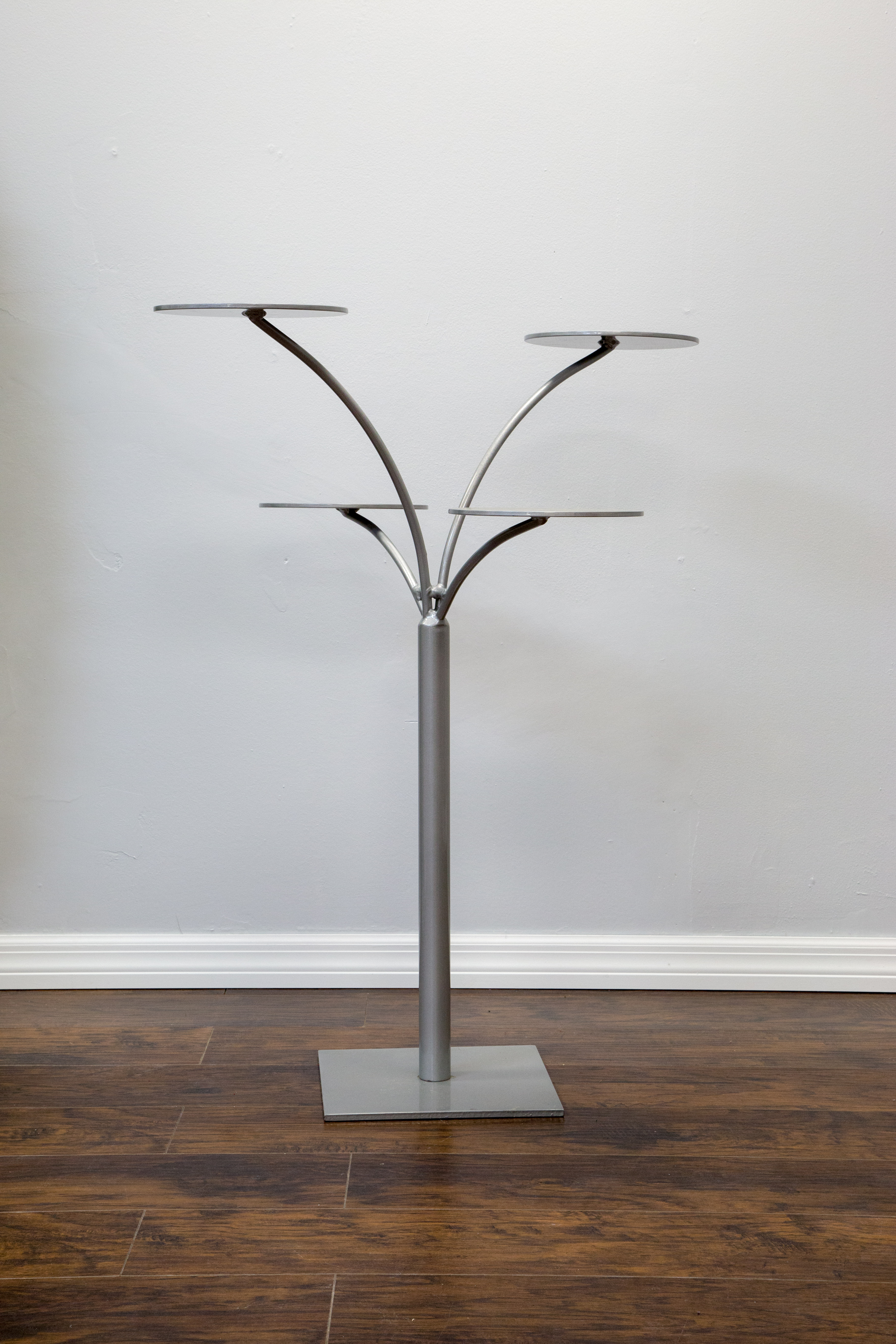 TIERED GRAY STAND - ACE EVENT RENTALS